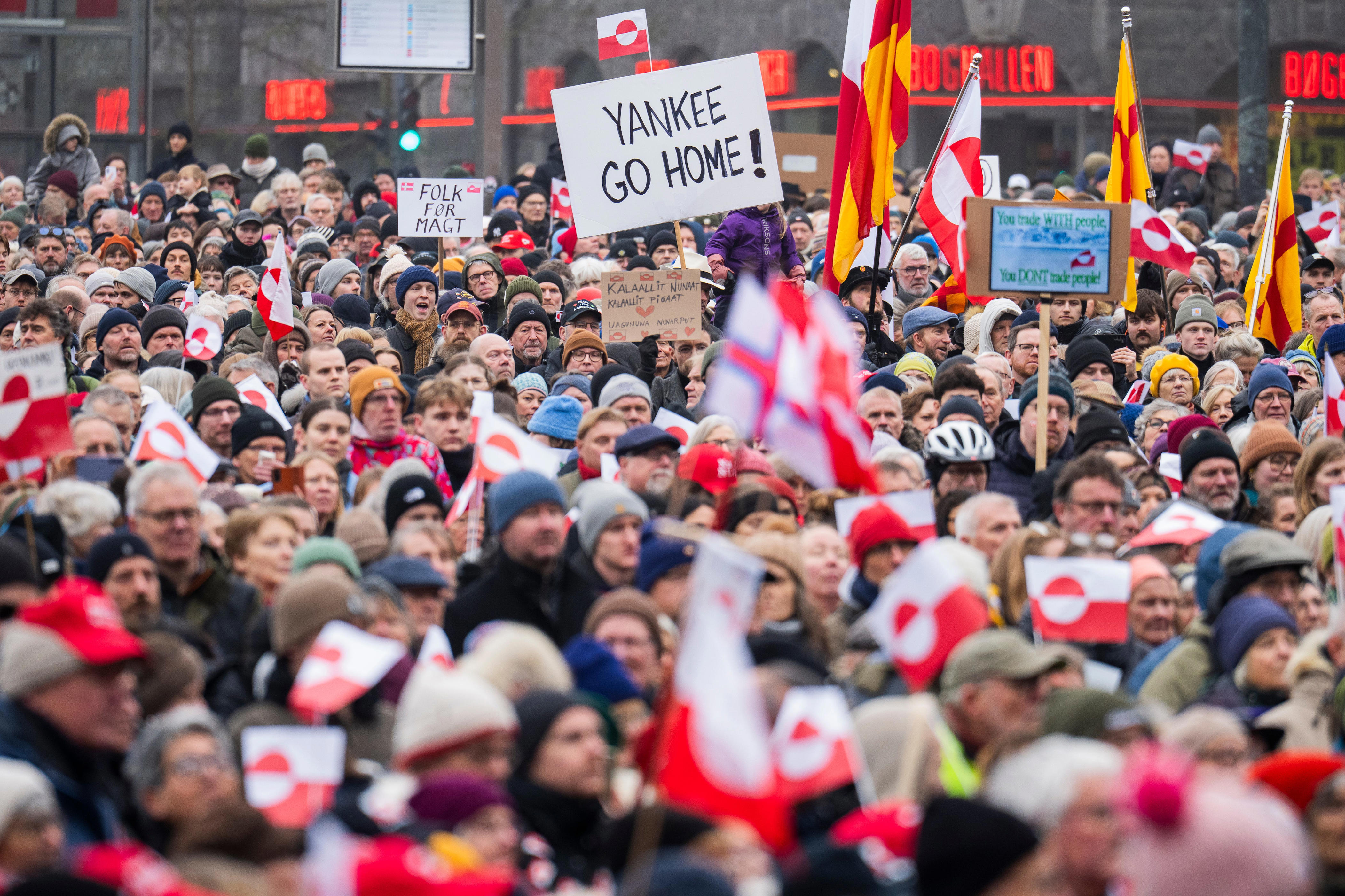 Massive protests in Denmark to tell US to keep 'hands off Greenland'