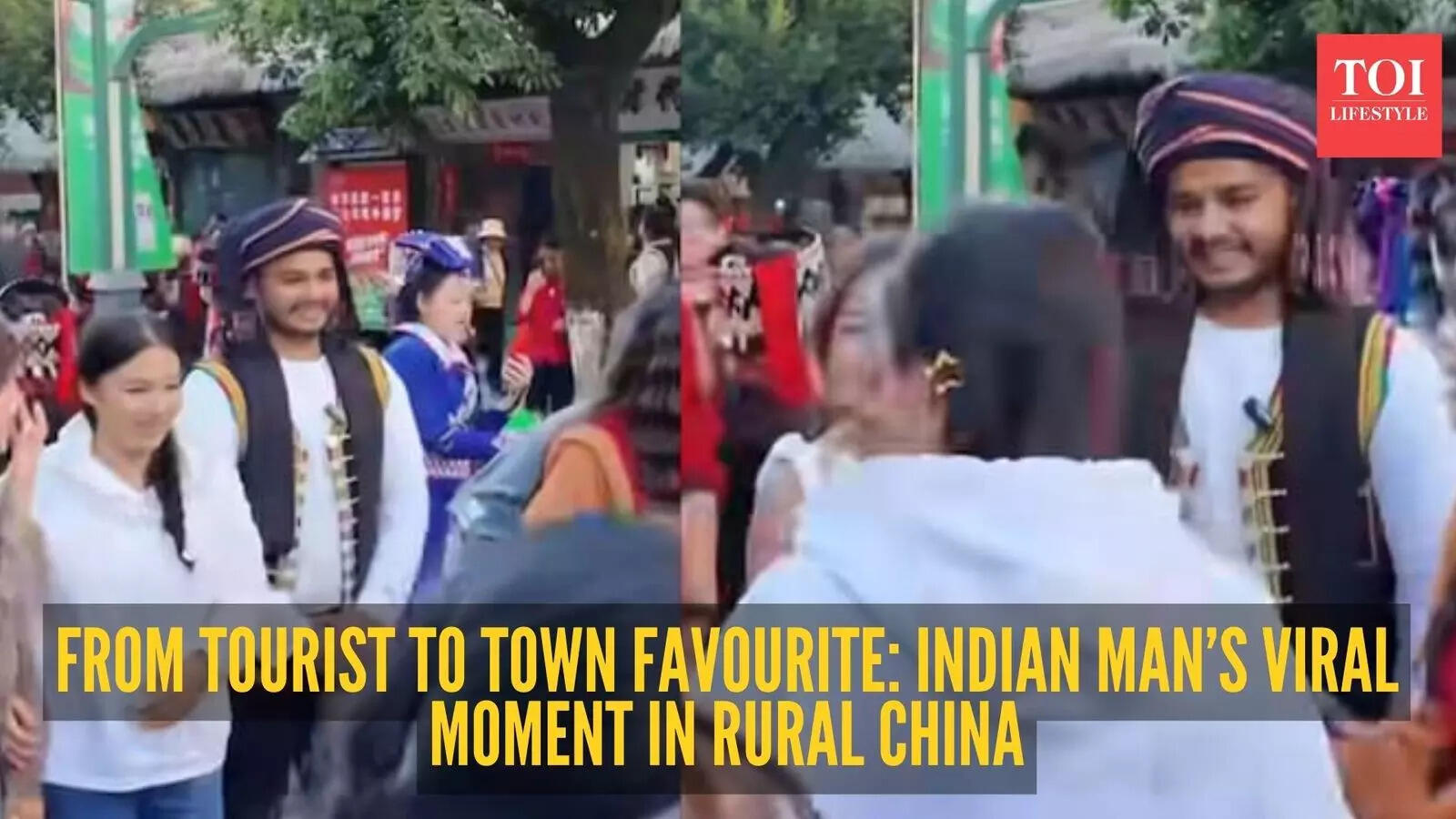 Indian traveller becomes unexpected celebrity at tribal festival in China