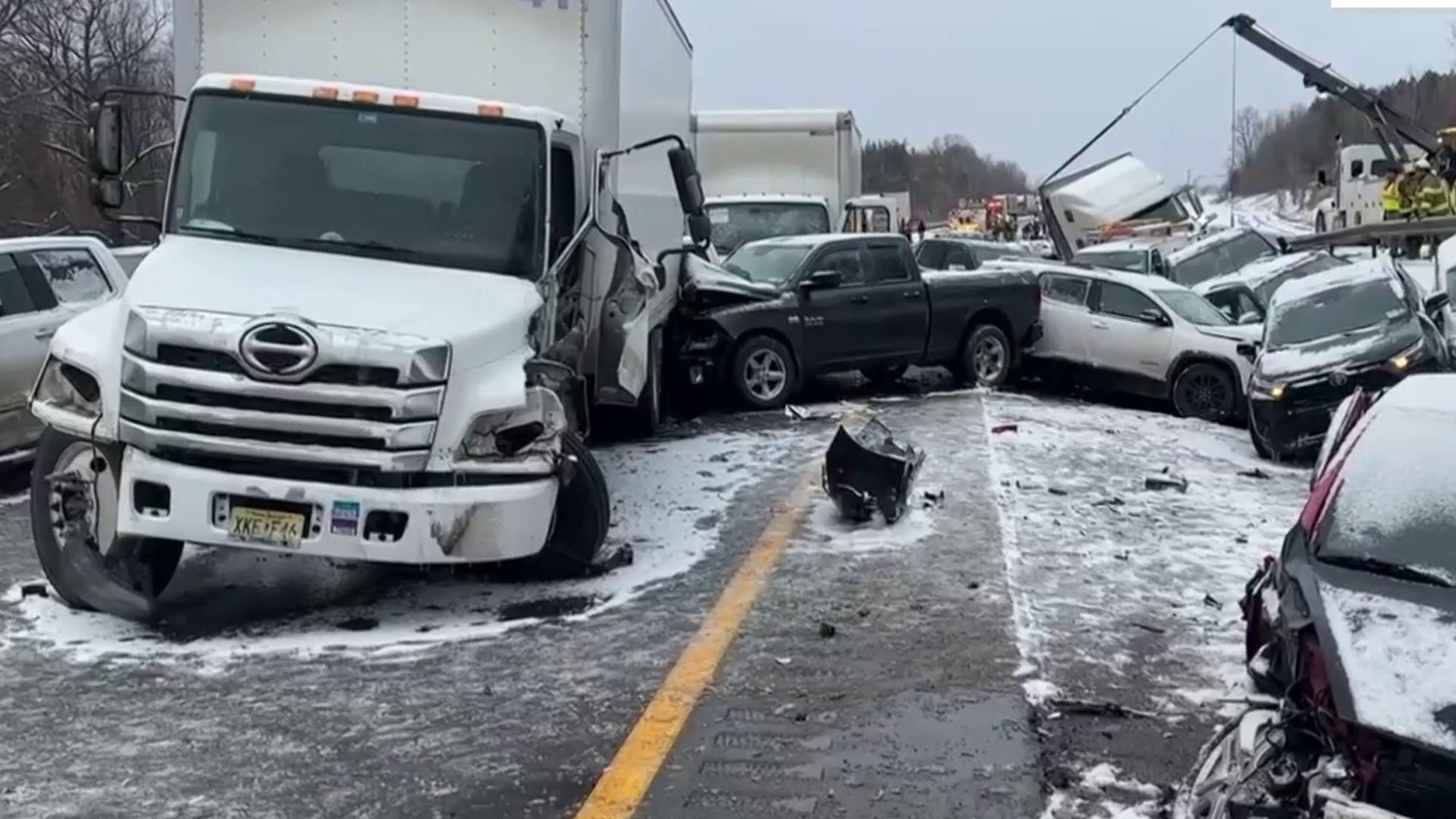 Dangerous Snow and Bitter Cold Grips the Midwest and Northeast