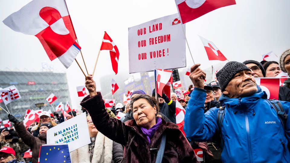 Thousands rally in Denmark against Trump’s threats to take over Greenland