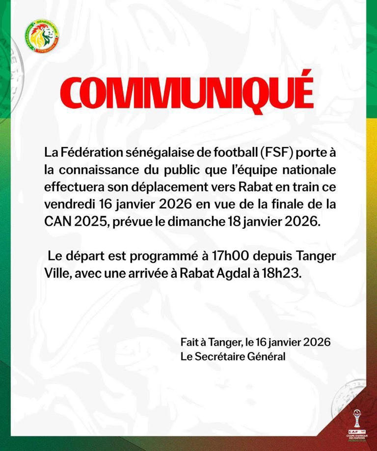 CAN : La Fédération sénégalaise se plaint du chaos de ses supporters qu ...