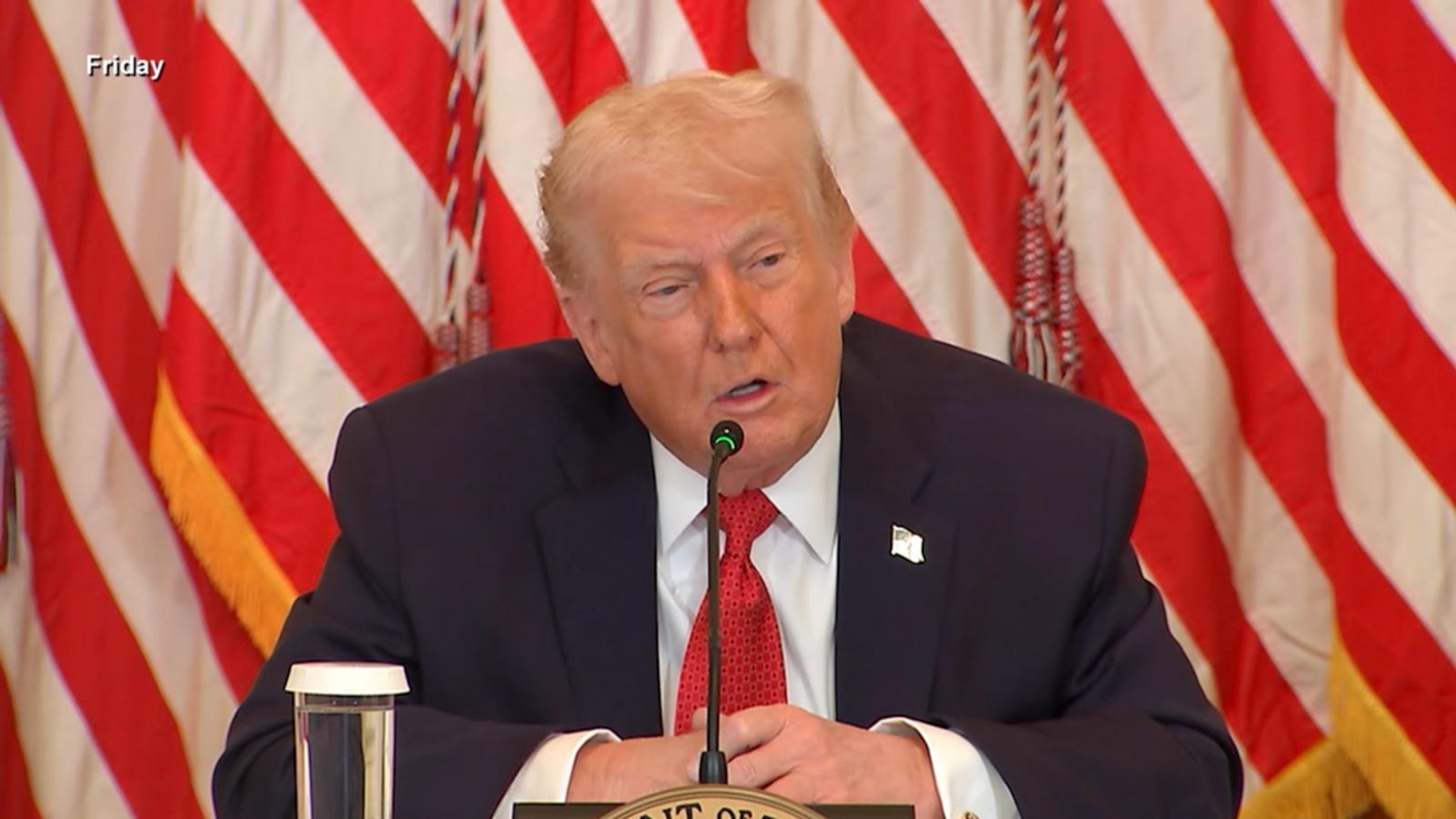 Trump floats tariffs in push to acquire Greenland