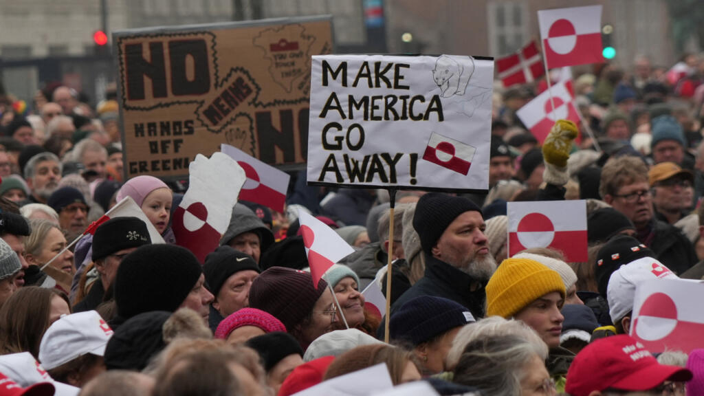 'Hands off Greenland': Thousands protest in Denmark against Trump's ...