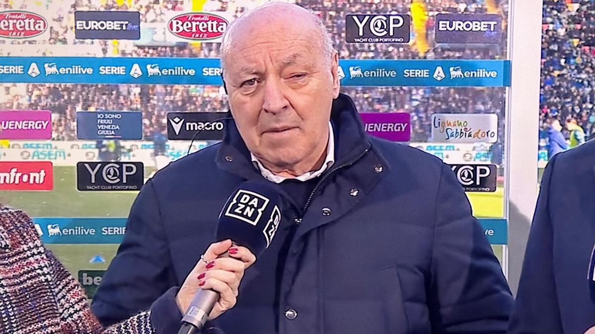 Marotta: "Oggi servirà lo spirito avuto col Lecce, lotteremo fino alla ...
