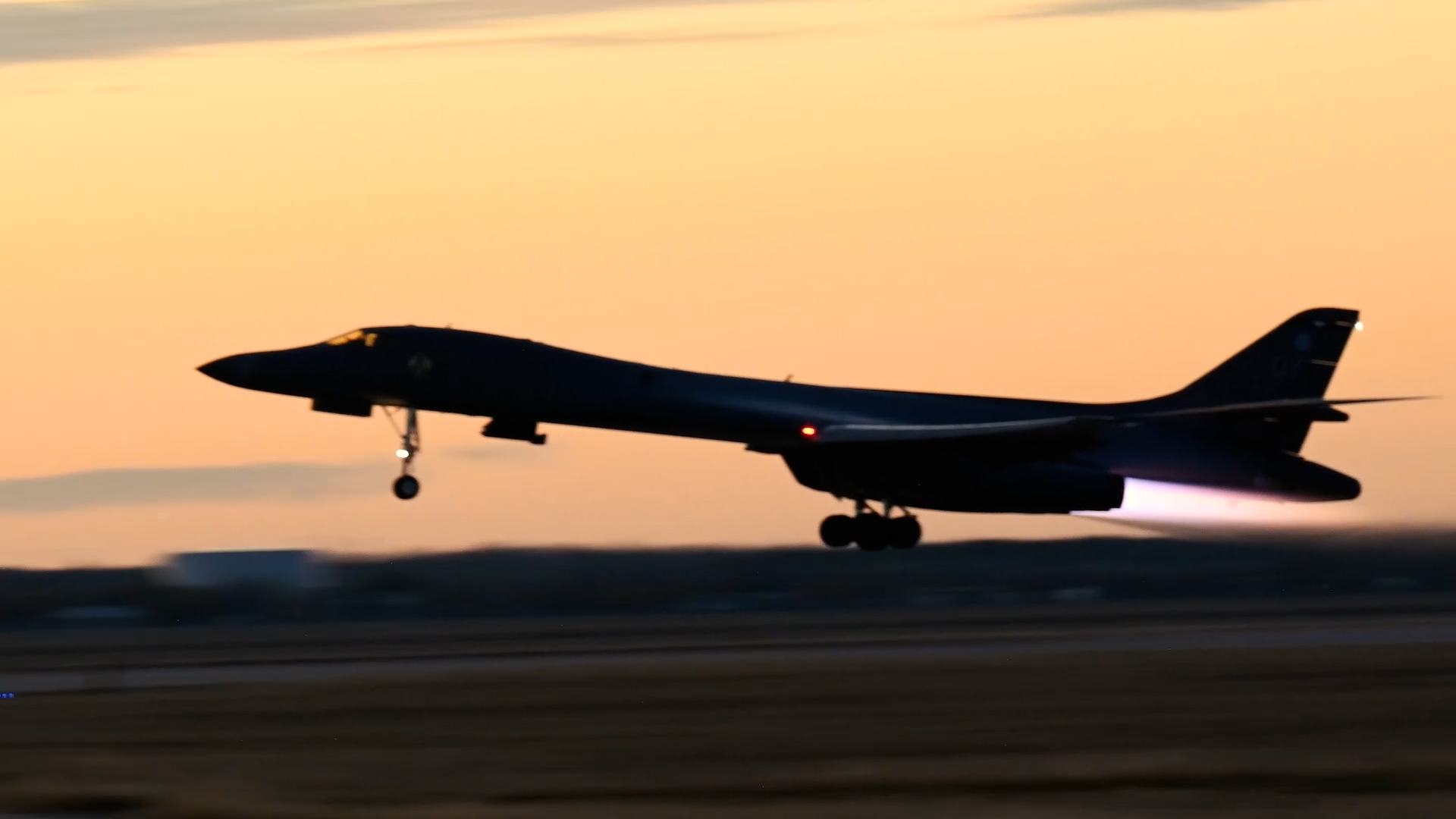 US Air Force B-1B Lancers launch for Caribbean operations