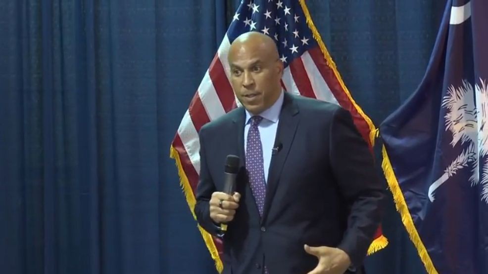 Sen. Booker tours South Carolina to challenge Trump policies