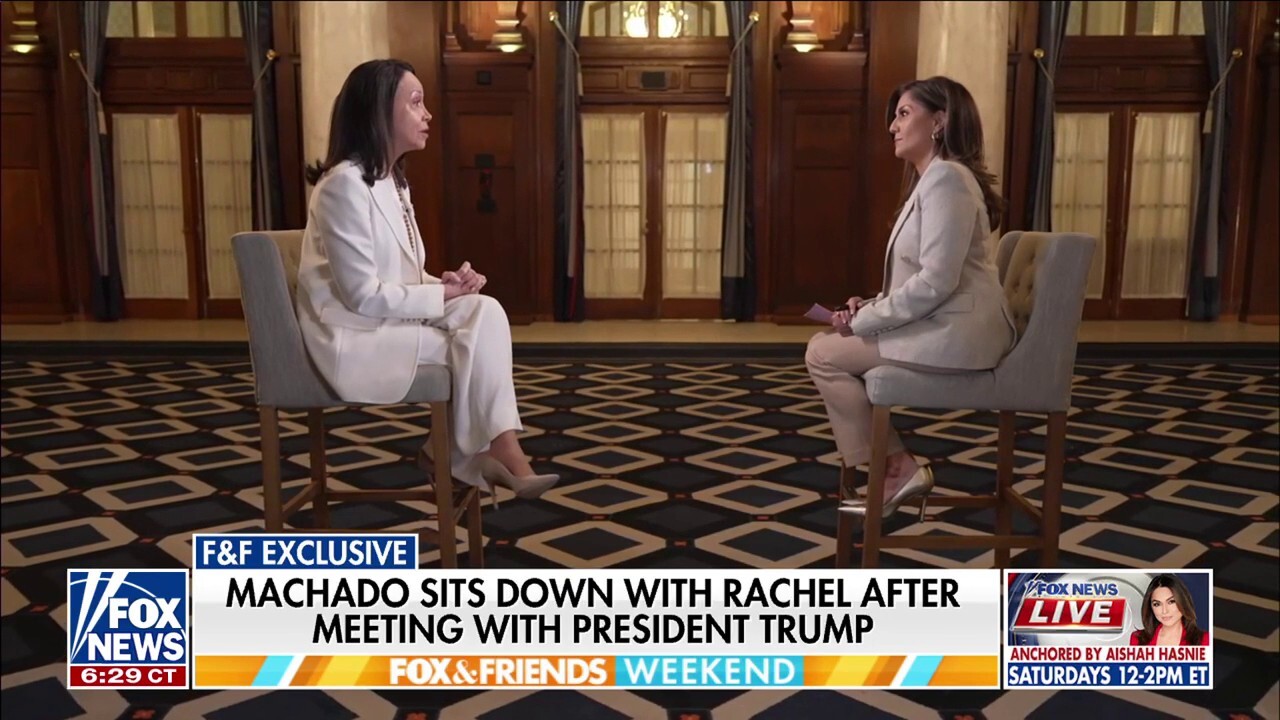 Machado says Trump 'truly cares' after White House meeting