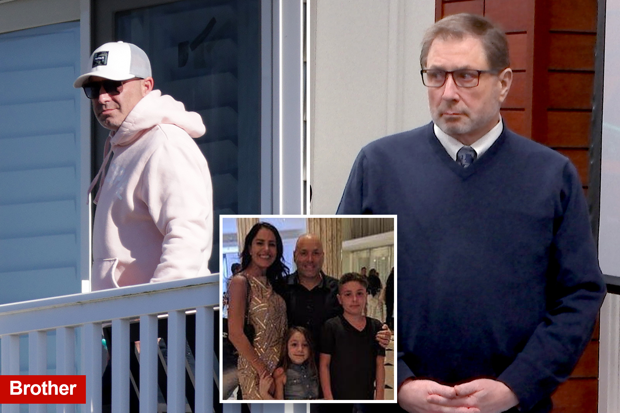 Brother of alleged killer Paul Caneiro lays low in Porsche after being ...