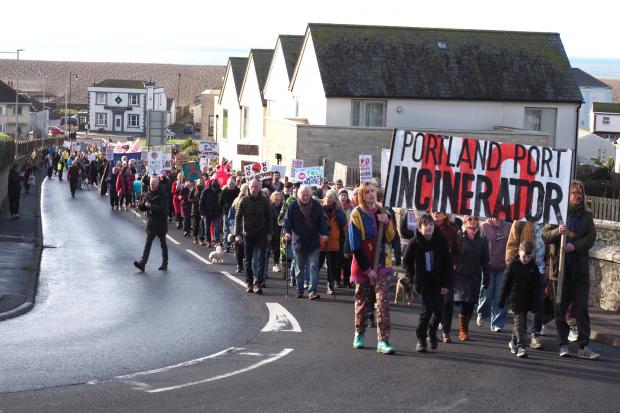 A battle to the bitter end - March in protest against incinerator plans