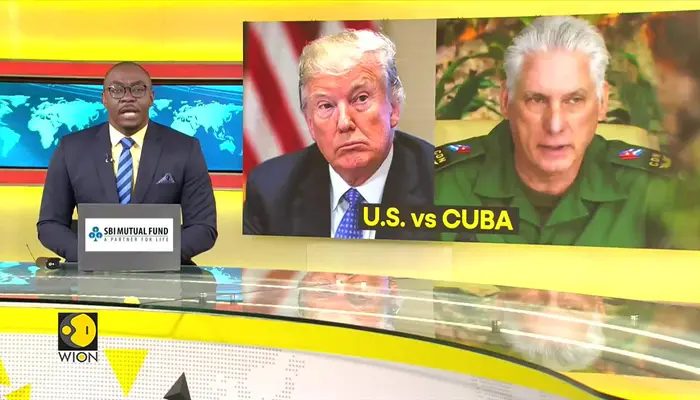 Cuba vs US.: Thousands rally outside US Embassy in Havana