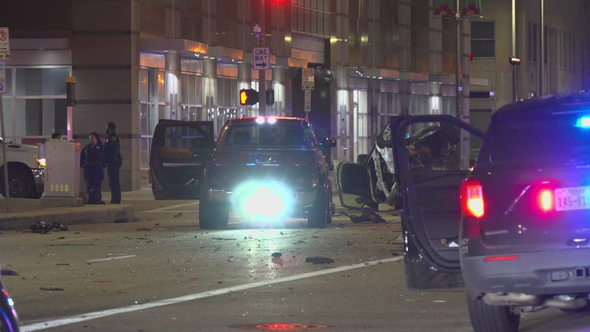 Bystander killed in crash after man carjacked woman with her 12-year ...