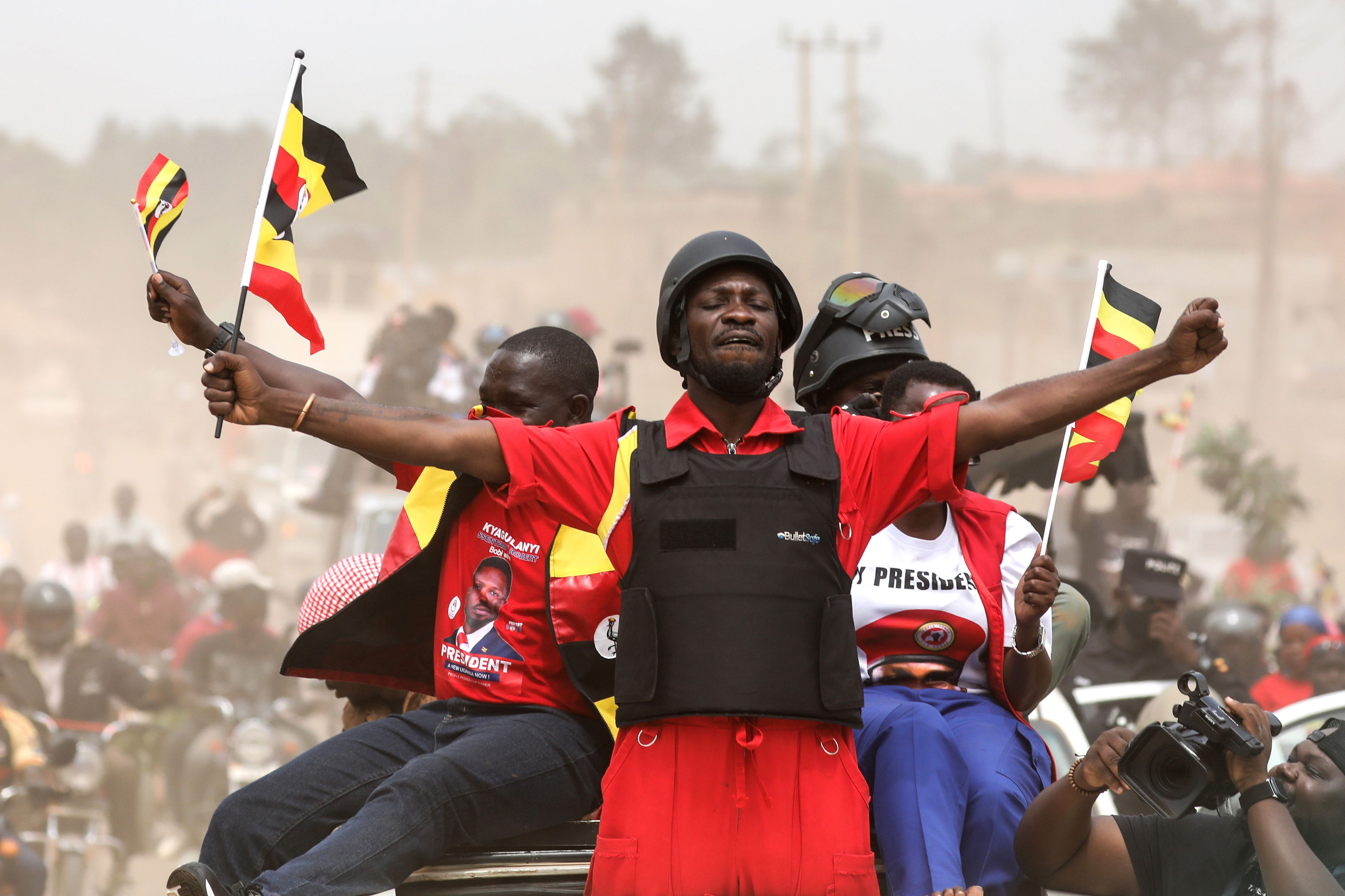Uganda’s president secures seventh term as opposition rejects results