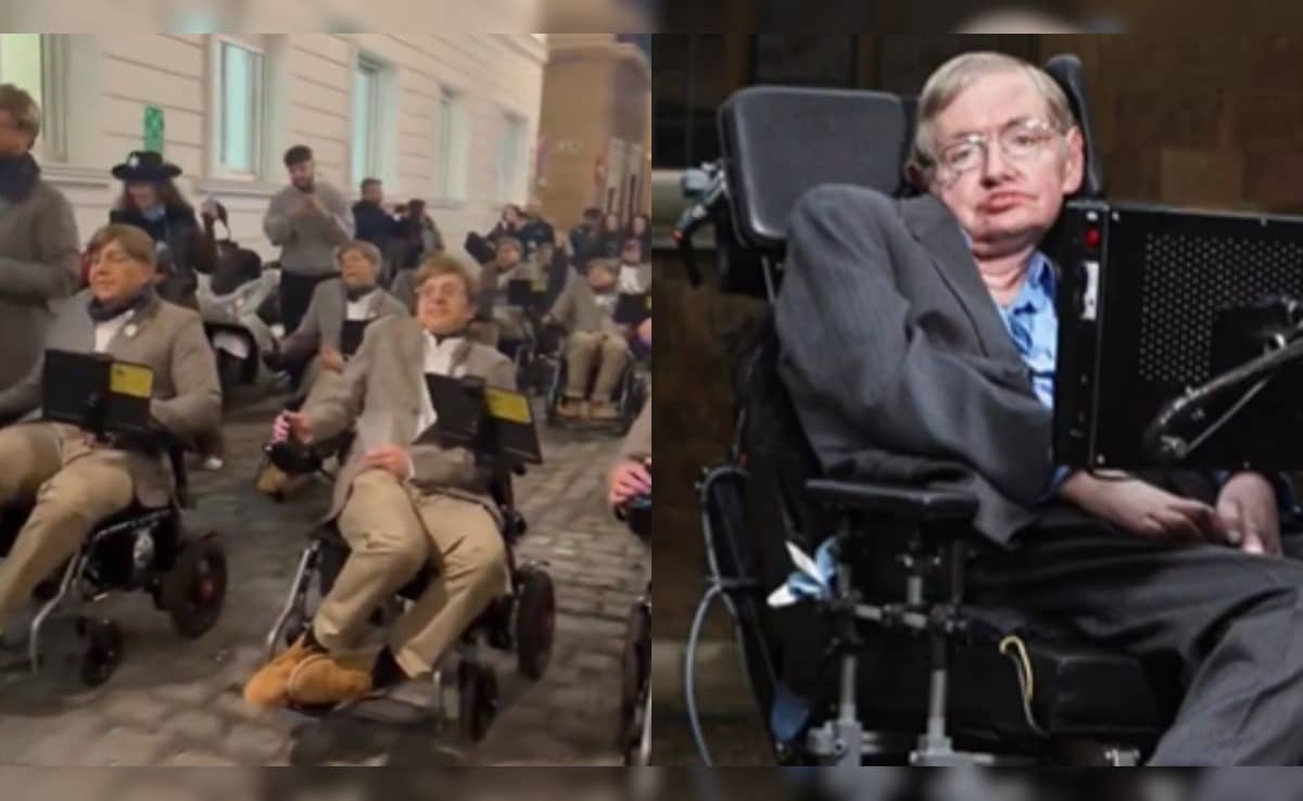 Stephen Hawking tribute performance at Spanish carnival divides internet