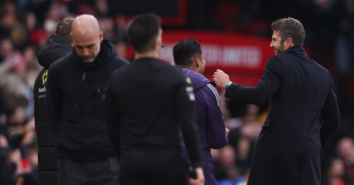 Carrick surclassa Guardiola alla prima coi red devils: il derby di ...