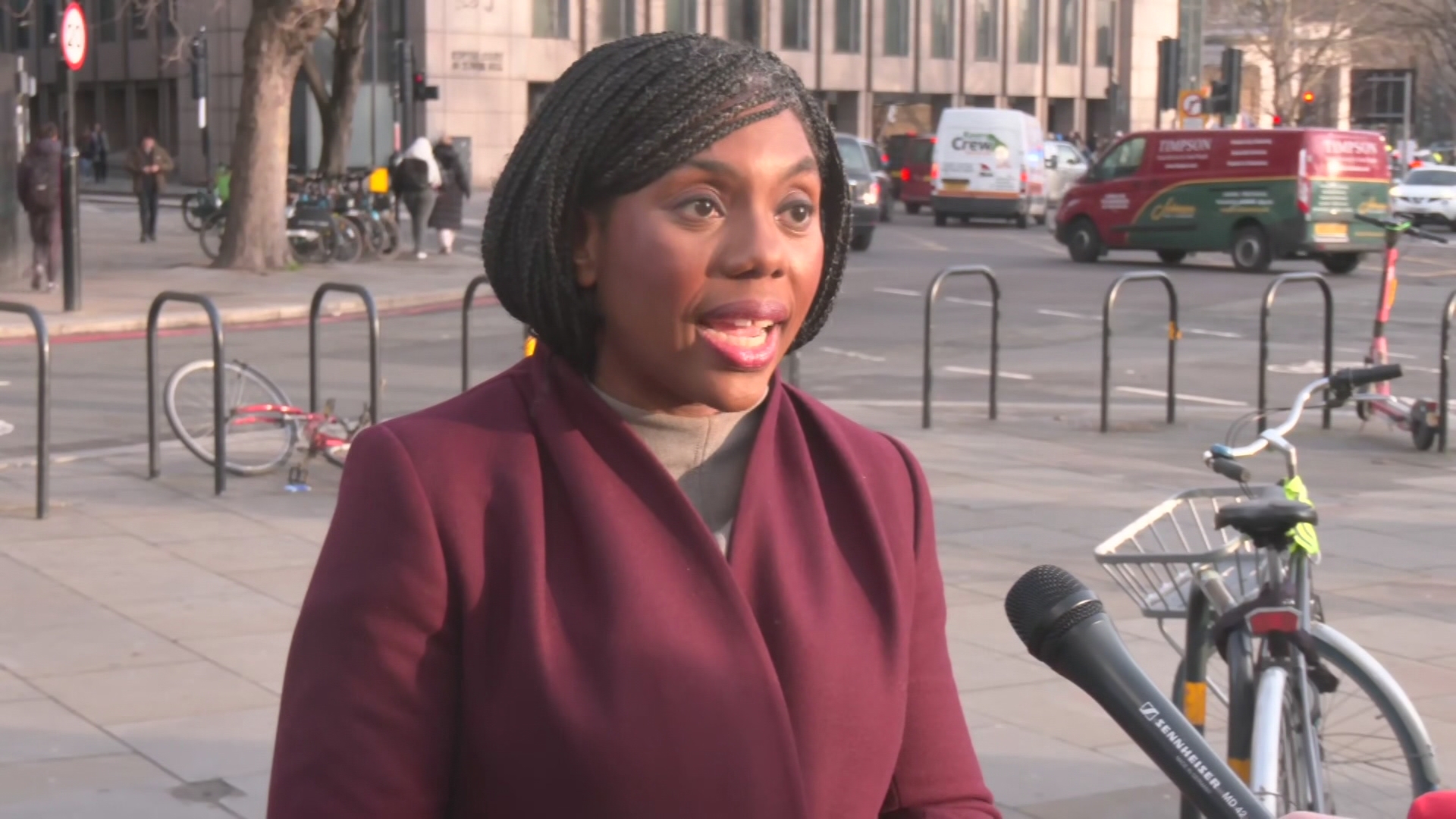 Tory leader denies hypocrisy over Chinese mega-embassy