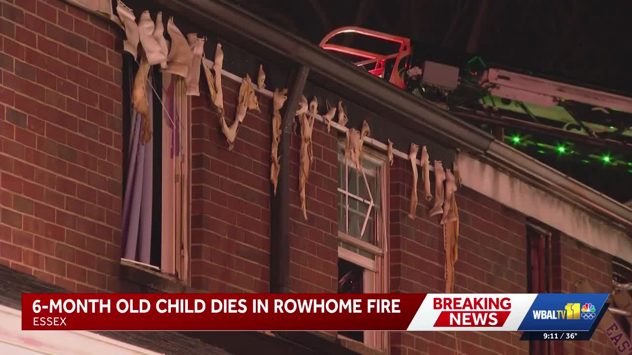 Update: Infant dies after Essex fire