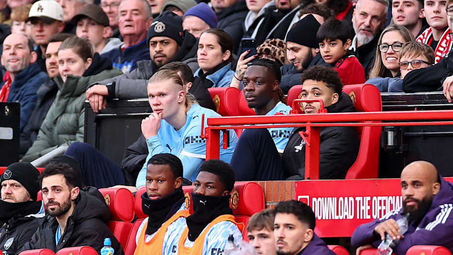 Man City player ratings vs. Man Utd: Title challenge battered in shock ...