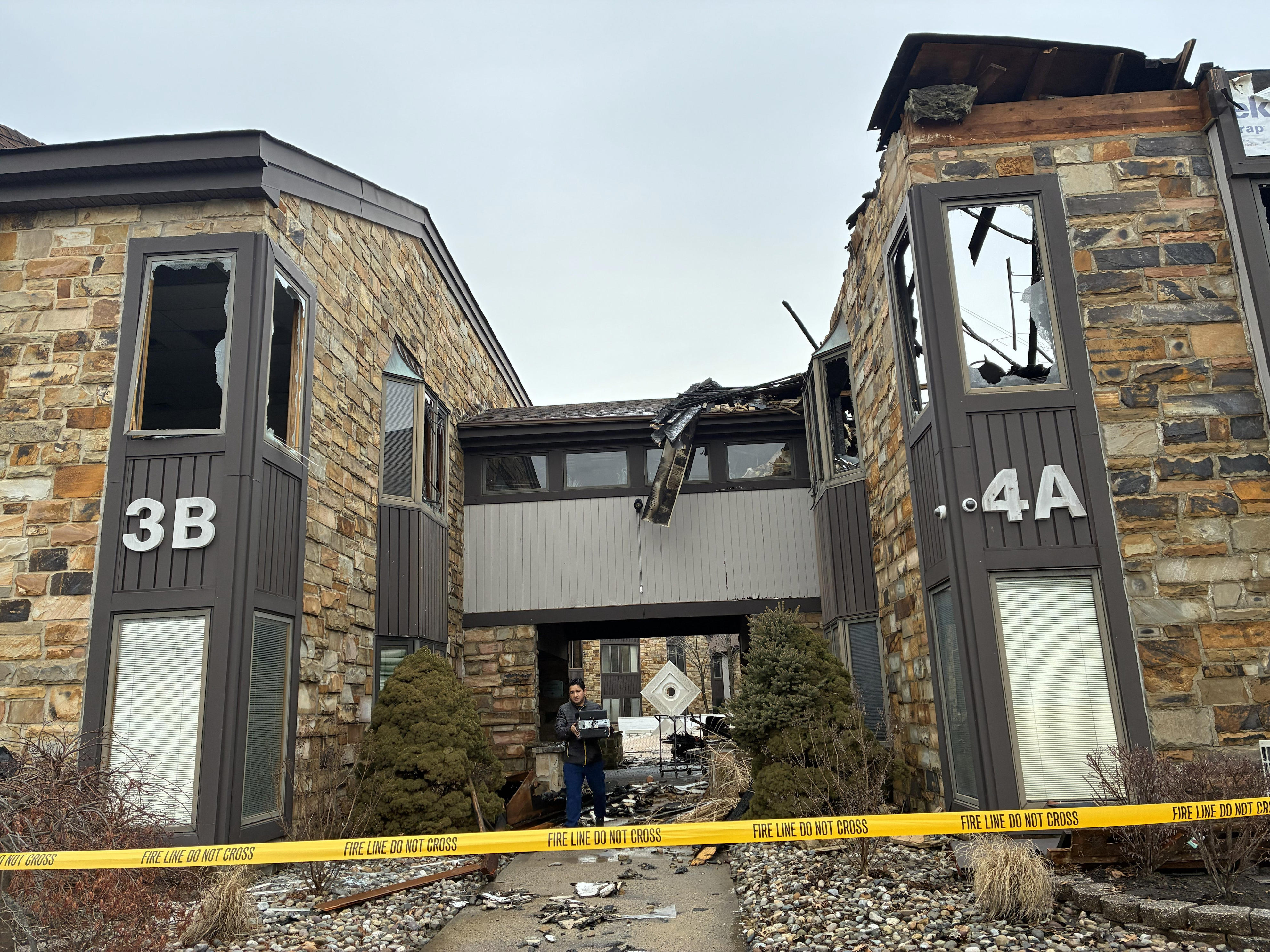 Eatontown fire tears through Hope Road office building