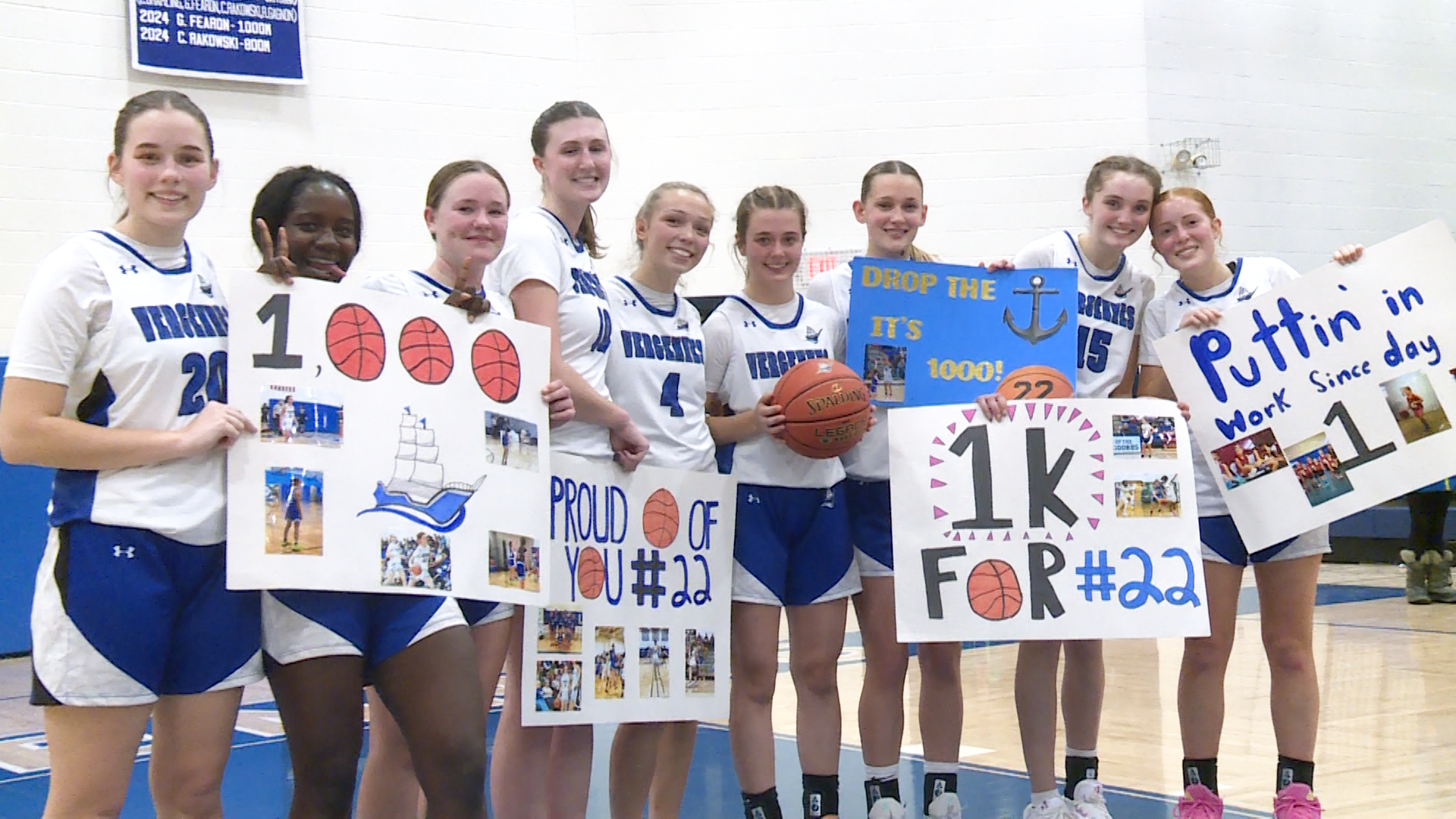 Vergennes High School's Ashtin Stearns exceeds 1,000 career points in ...