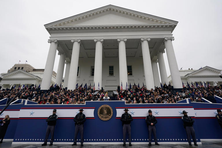 Watch: Spanberger becomes Virginia’s 75th governor