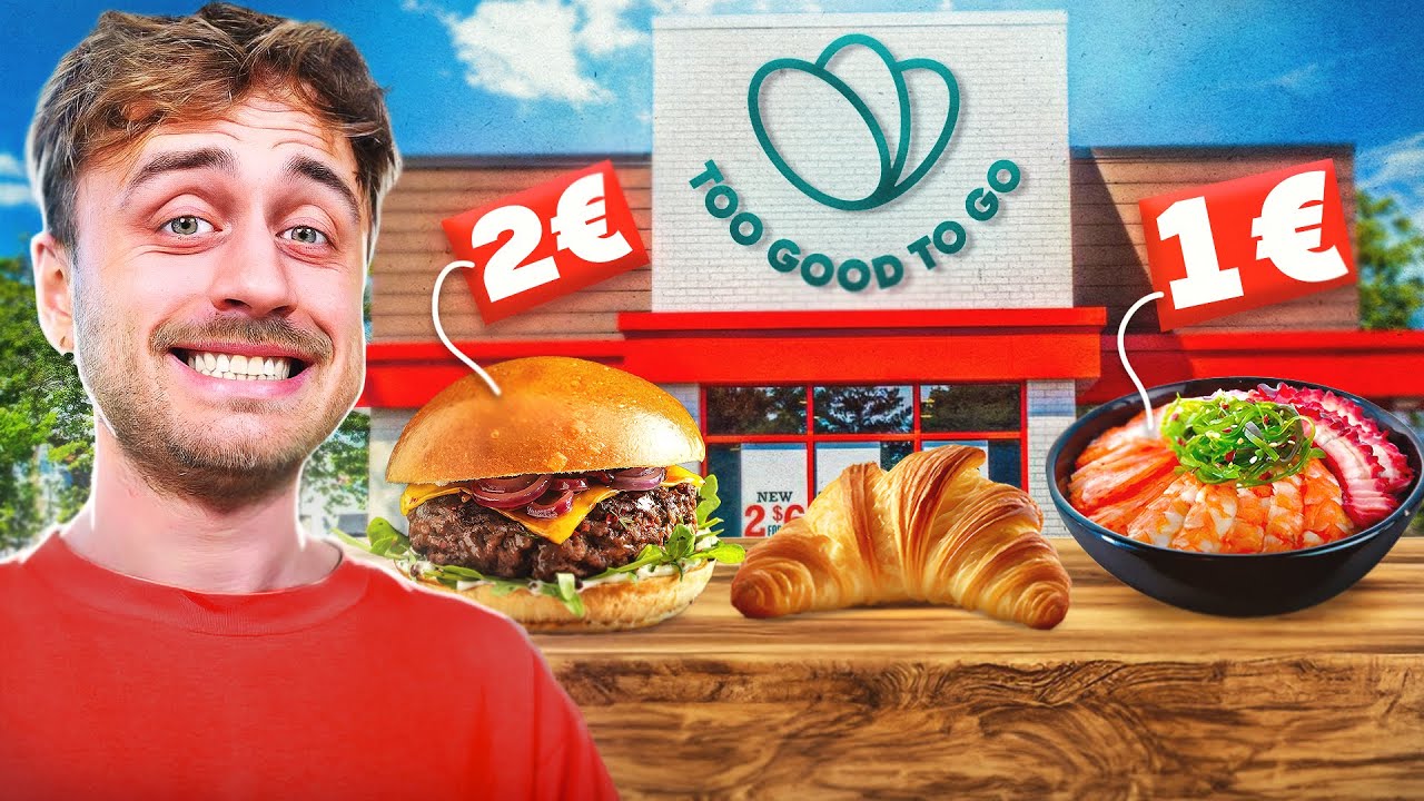Je mange TOO GOOD TO GO pendant 48h 🤤