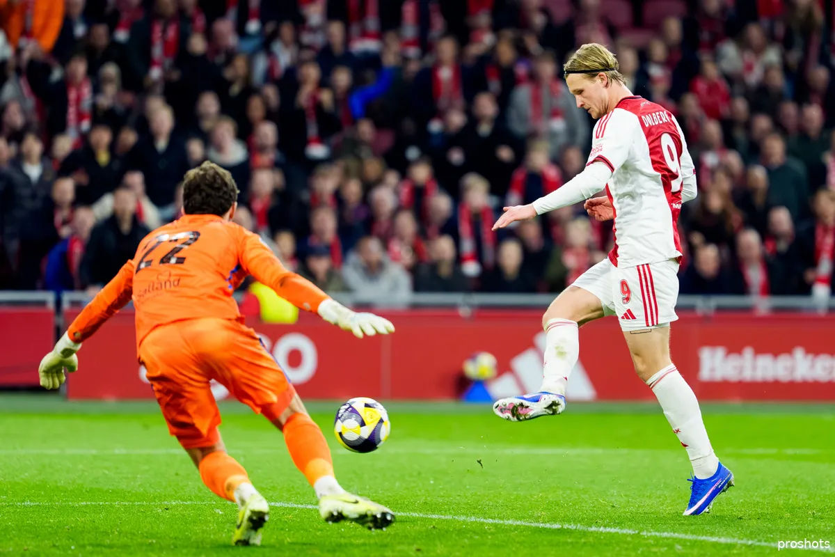 Dolberg zelfkritisch na optreden tegen Go Ahead Eagles: 'Had drie goals ...