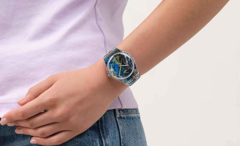 Swatch Pollock’s Alchemy : Une œuvre de 1947 s’invite dans l’horlogerie ...