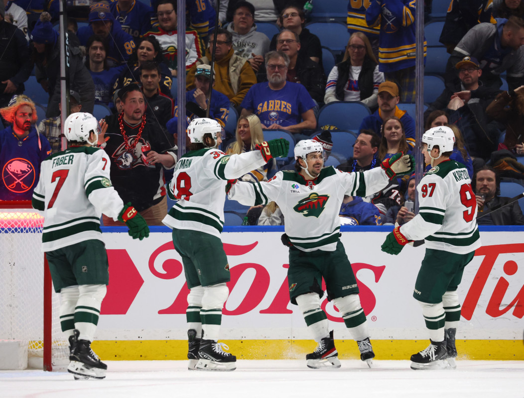 Wild snap three-game skid with OT win over Sabres