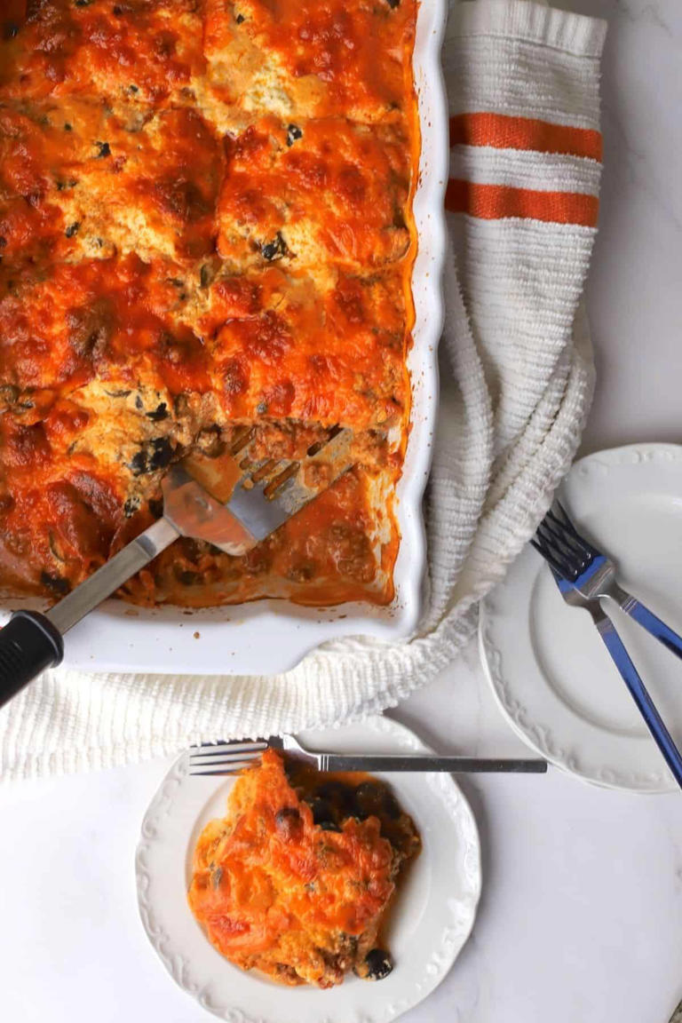 Easy low carb taco casserole