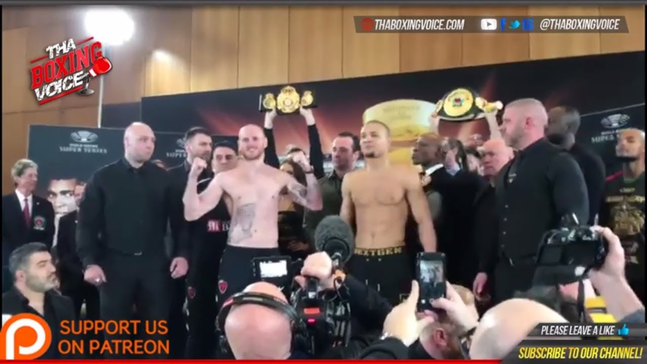 George Groves vs. Chris Eubank Jr full weigh in!