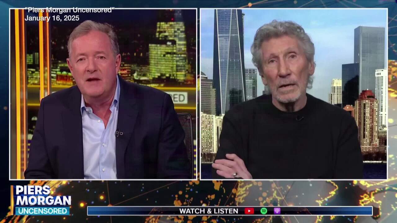 Piers Morgan clashes with Roger Waters for 'trying to prop up ...