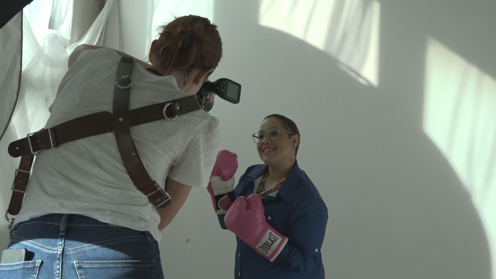Ladies put their dukes up in fight against cancer