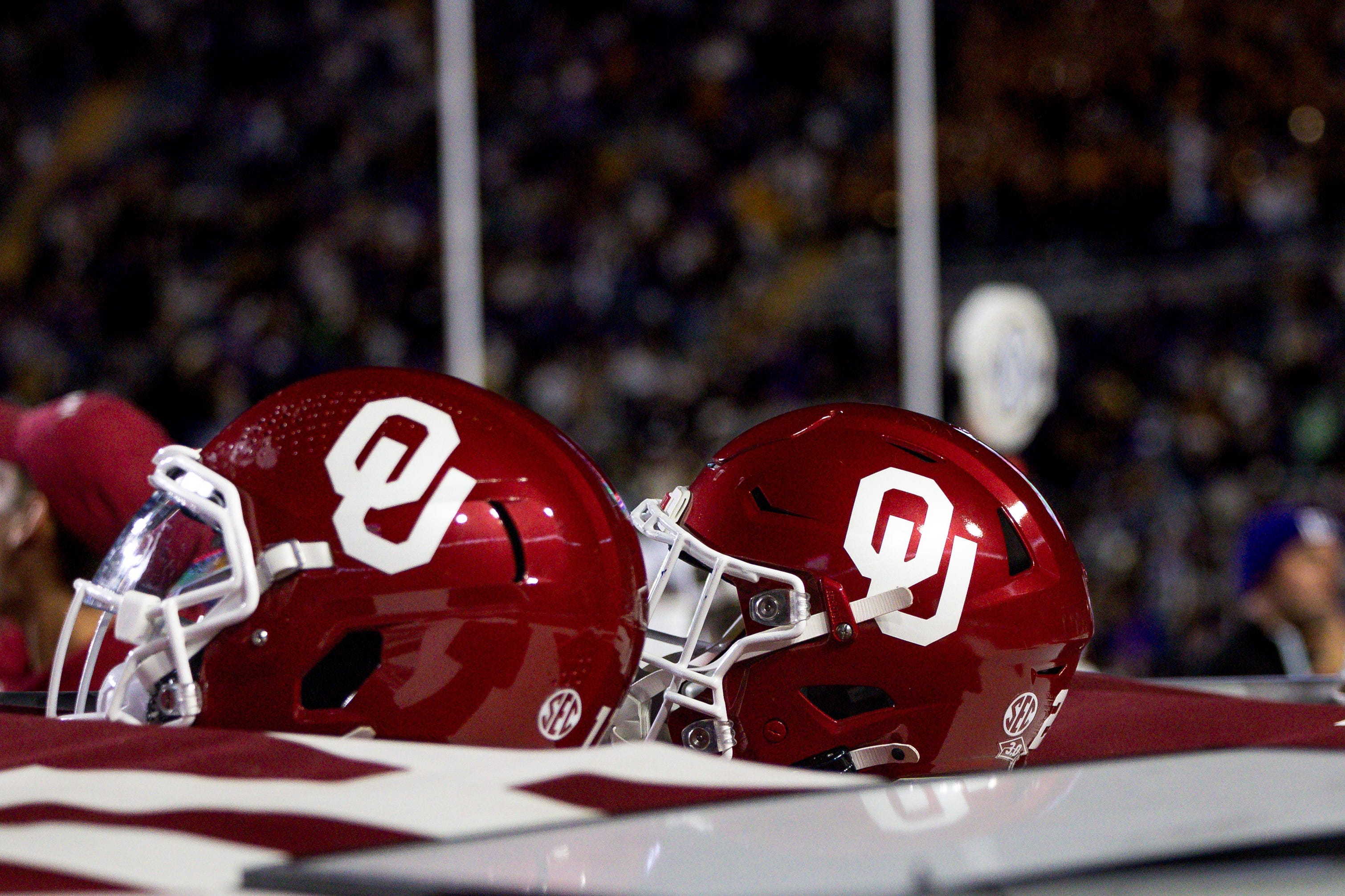 How many seniors are participating in Oklahoma's pro day?