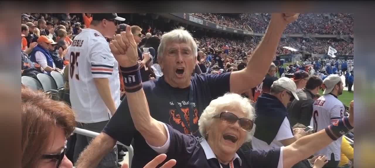 Chicago Bears bring hope to elderly couple