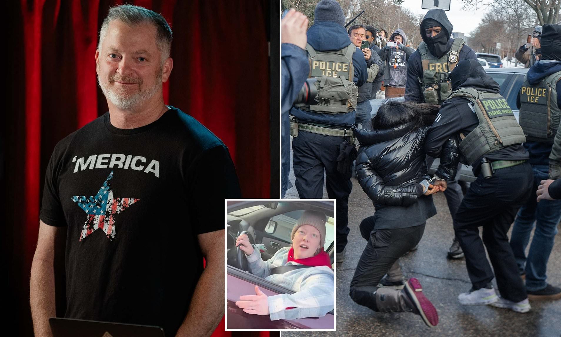 I'm throwing a party for ICE agents after the Renee Good shooting. Now ...