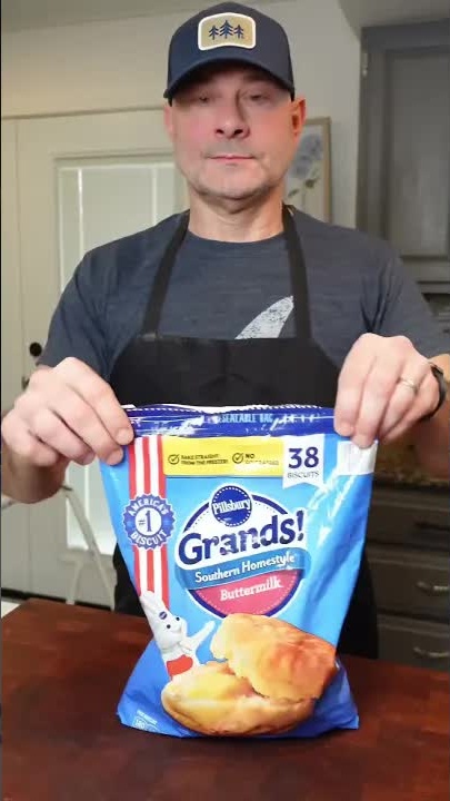 This is what I call good morning Christmas casserole #biscuit # ...