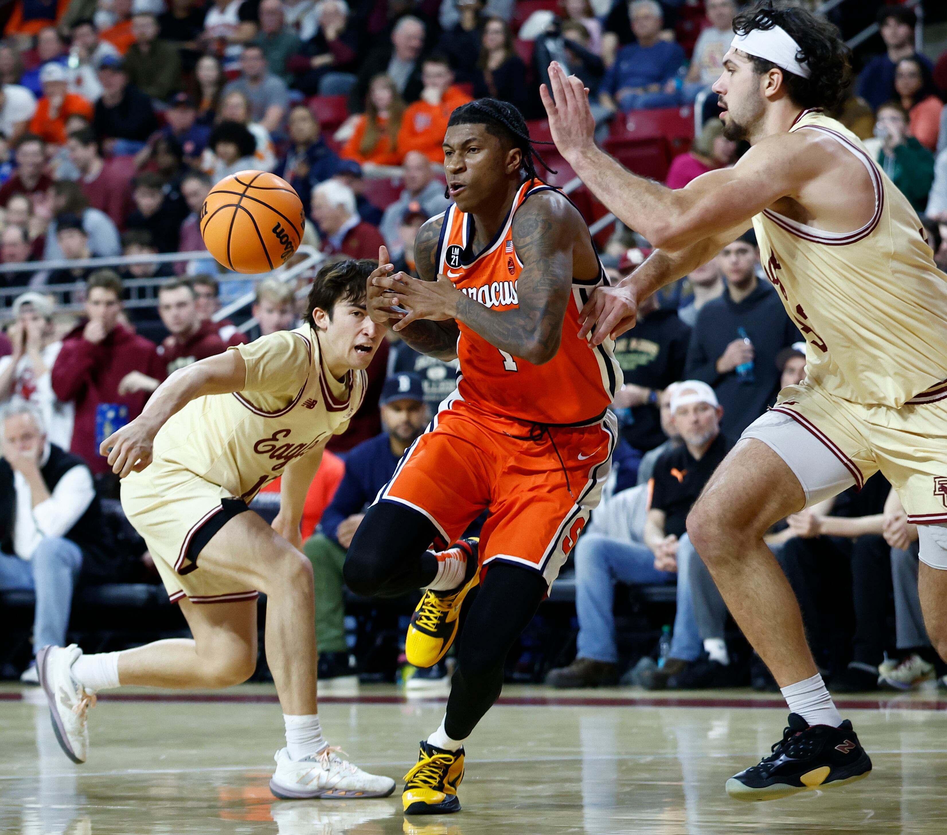 Syracuse commits 18 turnovers in loss to BC: 'I'm trying my hardest not ...