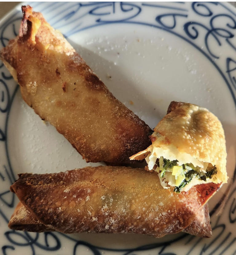 Air fryer egg rolls
