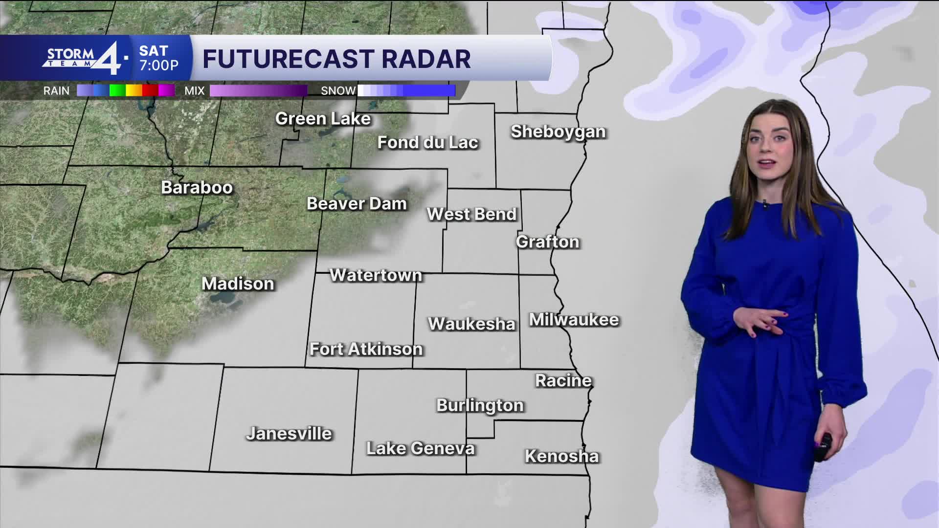 Southeast Wisconsin weather: Snow showers continue