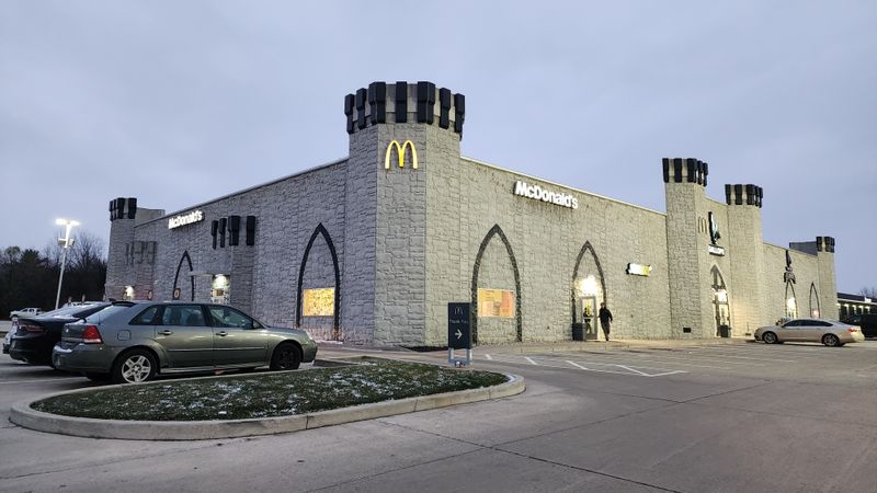 An Indiana McDonald’s that looks exactly like a medieval castle