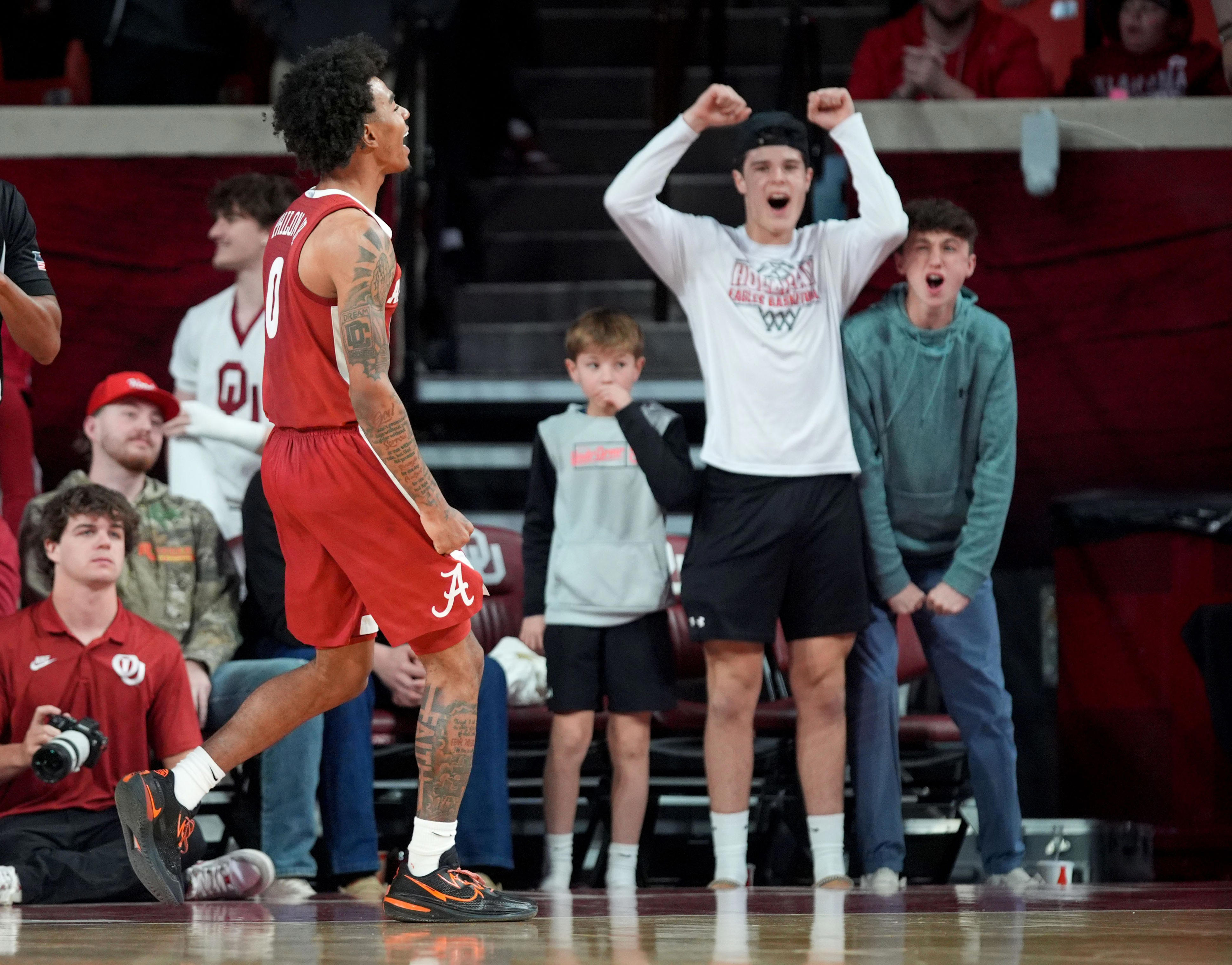 How Nate Oats went ballistic, lit fire under Alabama basketball at OU