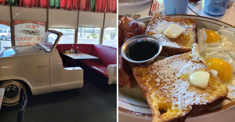 The California diner so famous for steak and eggs people travel miles ...