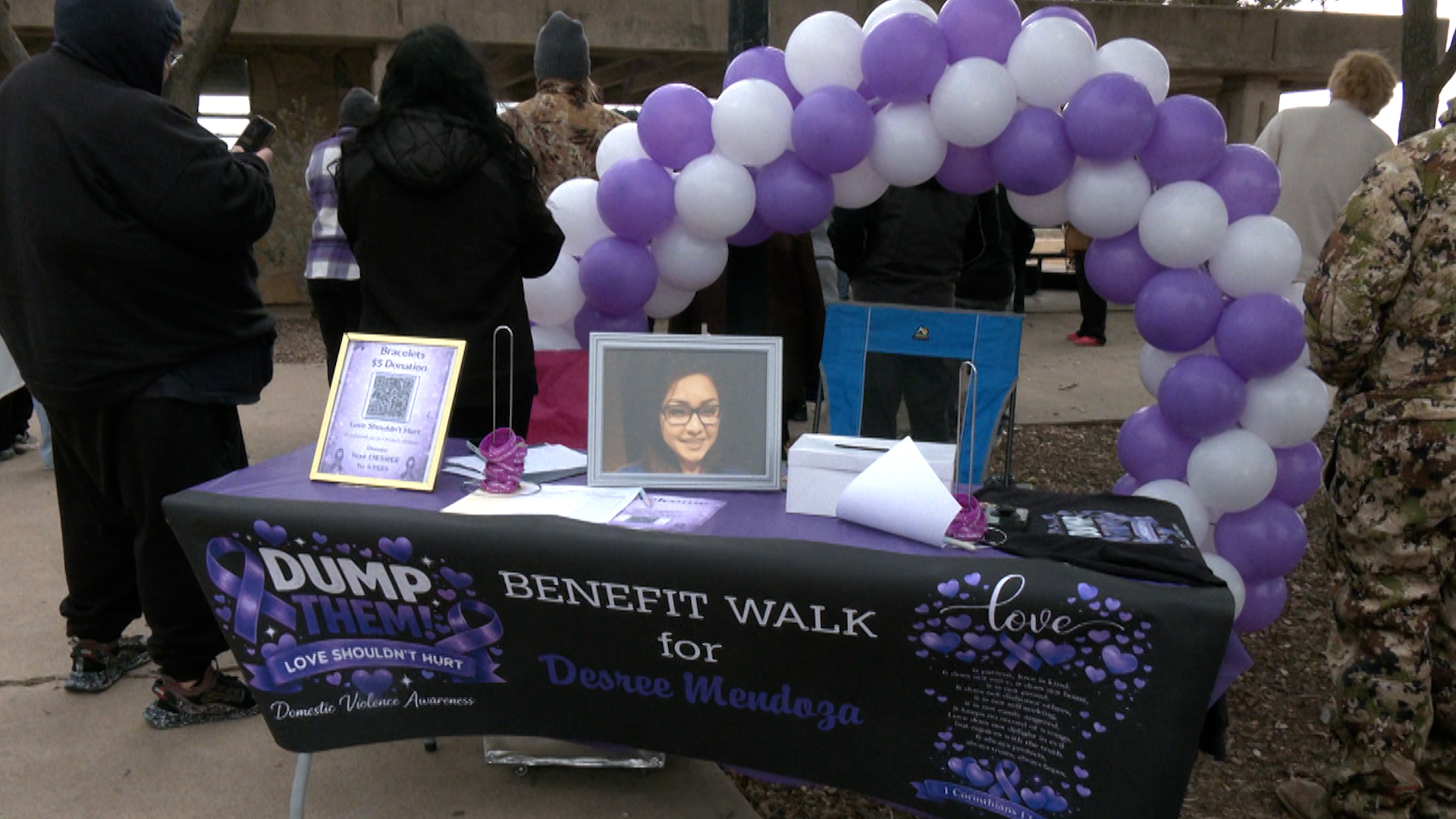 Abilene walk honors Desree Mendoza, raising domestic violence awareness