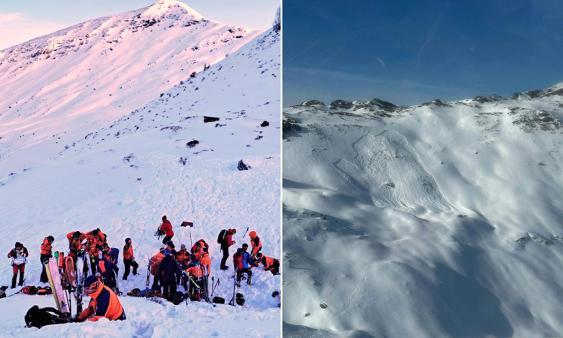 Five skiers die in two avalanches: Snow slide kills woman before four ...