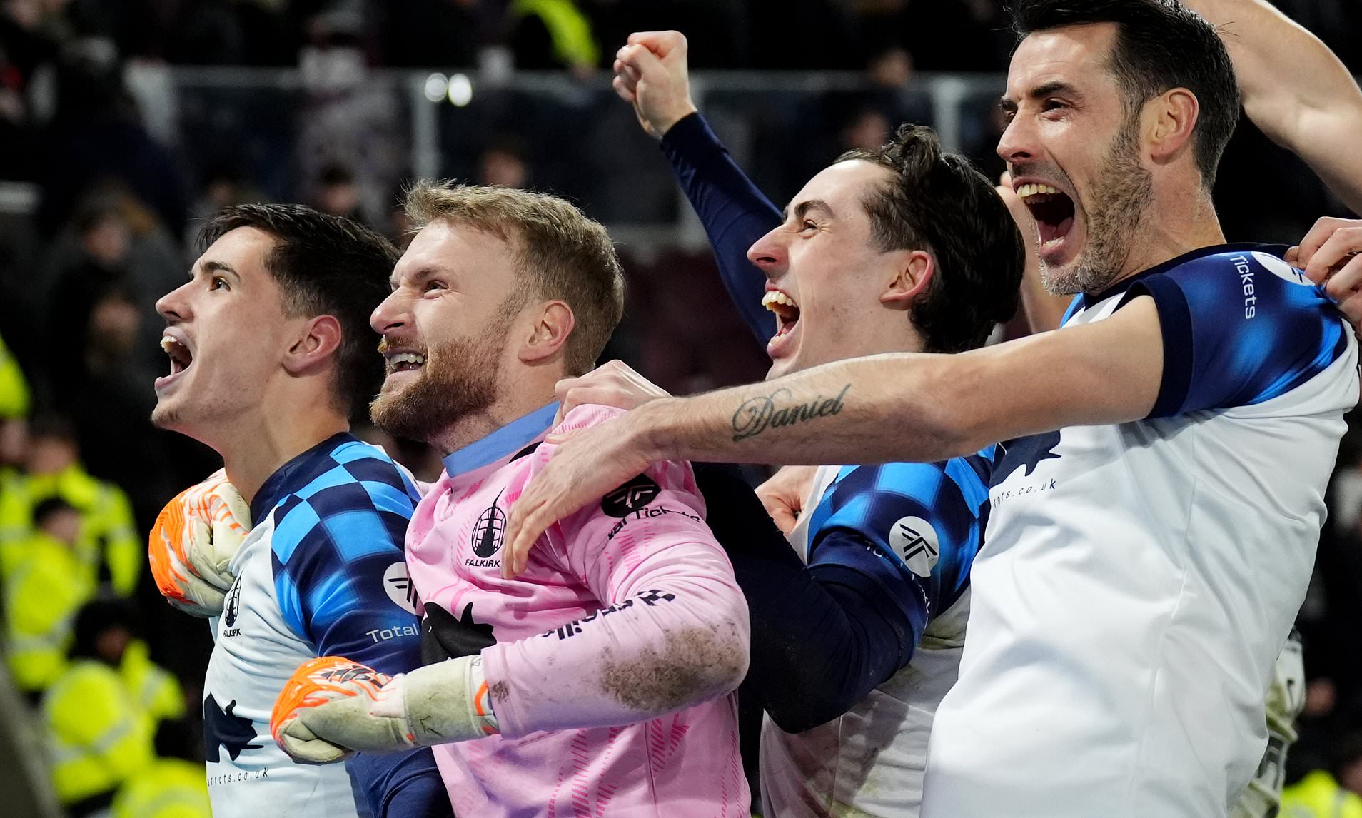 Parkinson pops up to be the hero as brave Bairns hold their nerve to ...