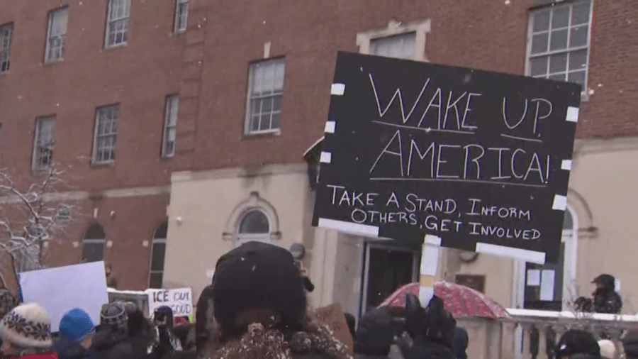 NJ residents rally against ICE raid aftermath