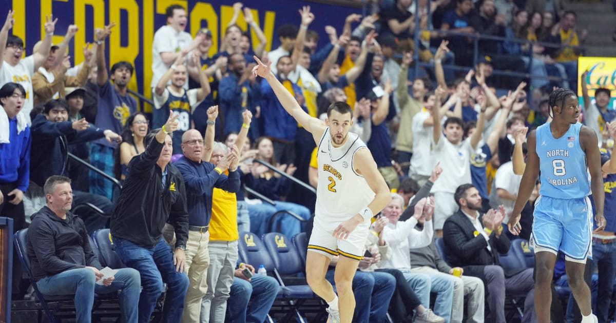 Recap: Cal never trails in impressive upset win over No. 14 North Carolina