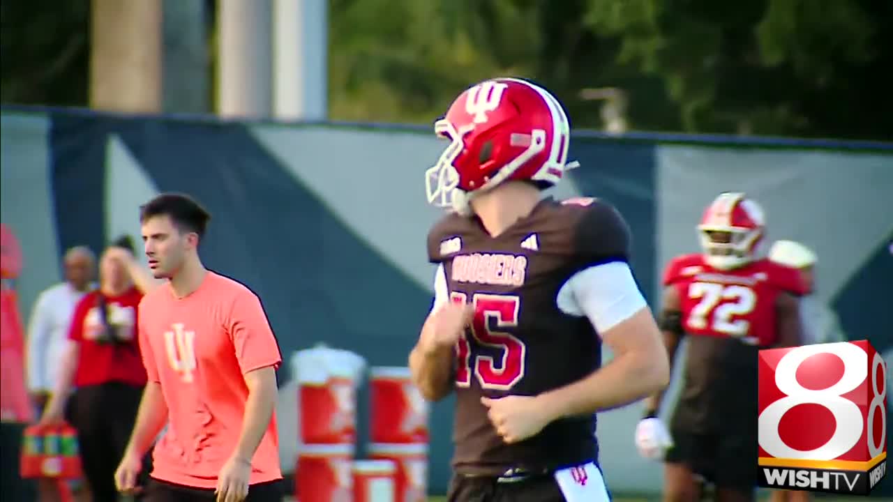 IU football holds first practice in Miami ahead of National ...
