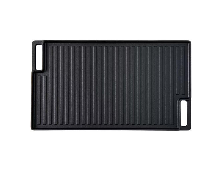 Aldi’s $17 reversible cast-iron griddle is a gameday game-changer