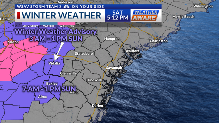 Weather aware: Rain transitions to some snow Sunday